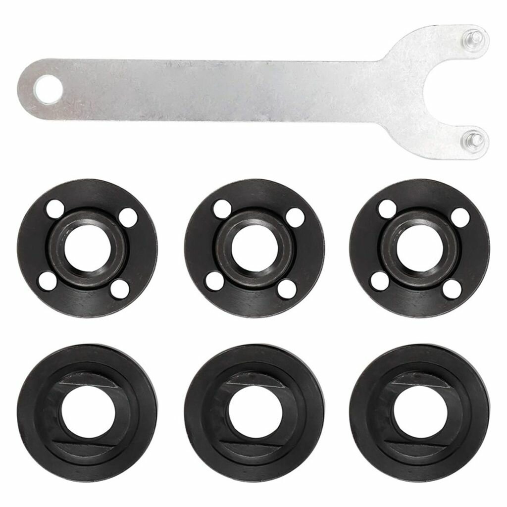 Набор металлических фланцевых гаек для шлифовального станка