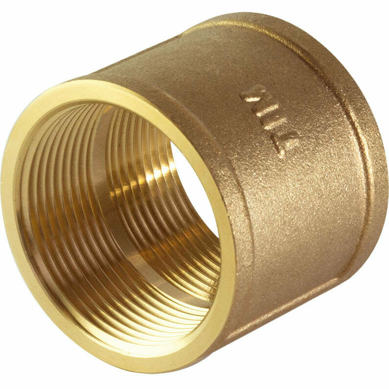 Муфта соединительная Tim ВР 1.1/4", латунь (бочонок), арт. SF055