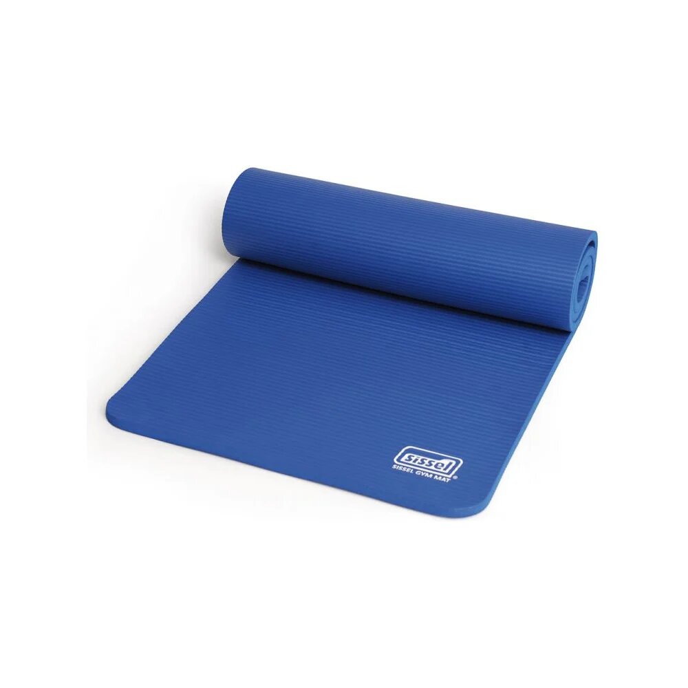 SISSEL Гимнастический мат Gym Mat 15 мм,180x60x1,5 см, синий SI 200.001.5 00-00-00
