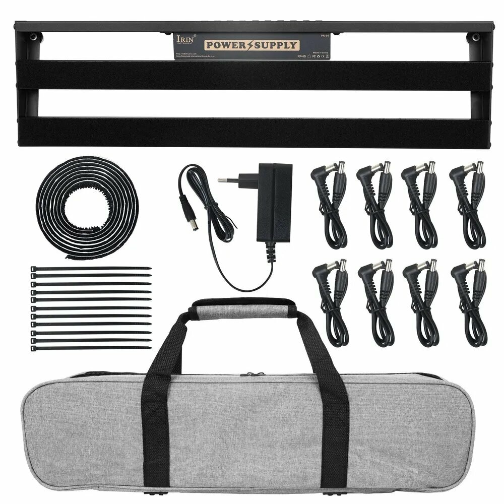 Гитарный педалборд с интегрированным блоком питания IRIN PR-01