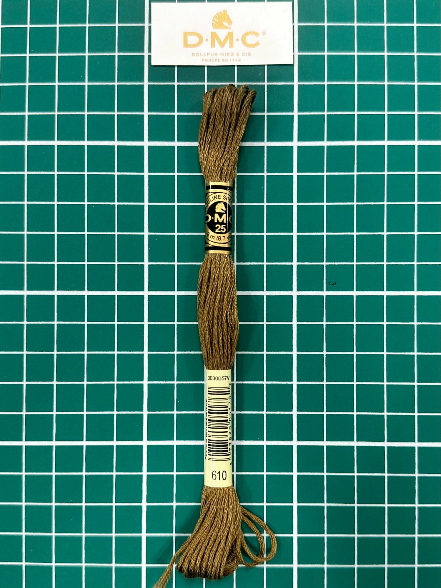 DMC, col: 610, Мулине