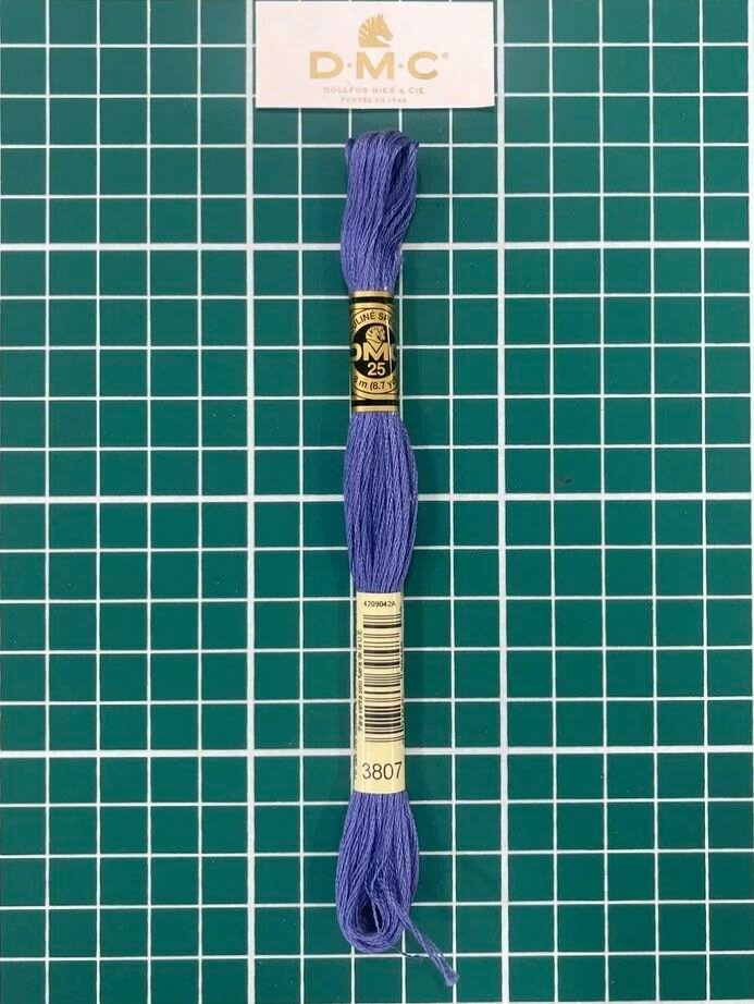 DMC, col: 3807, Мулине