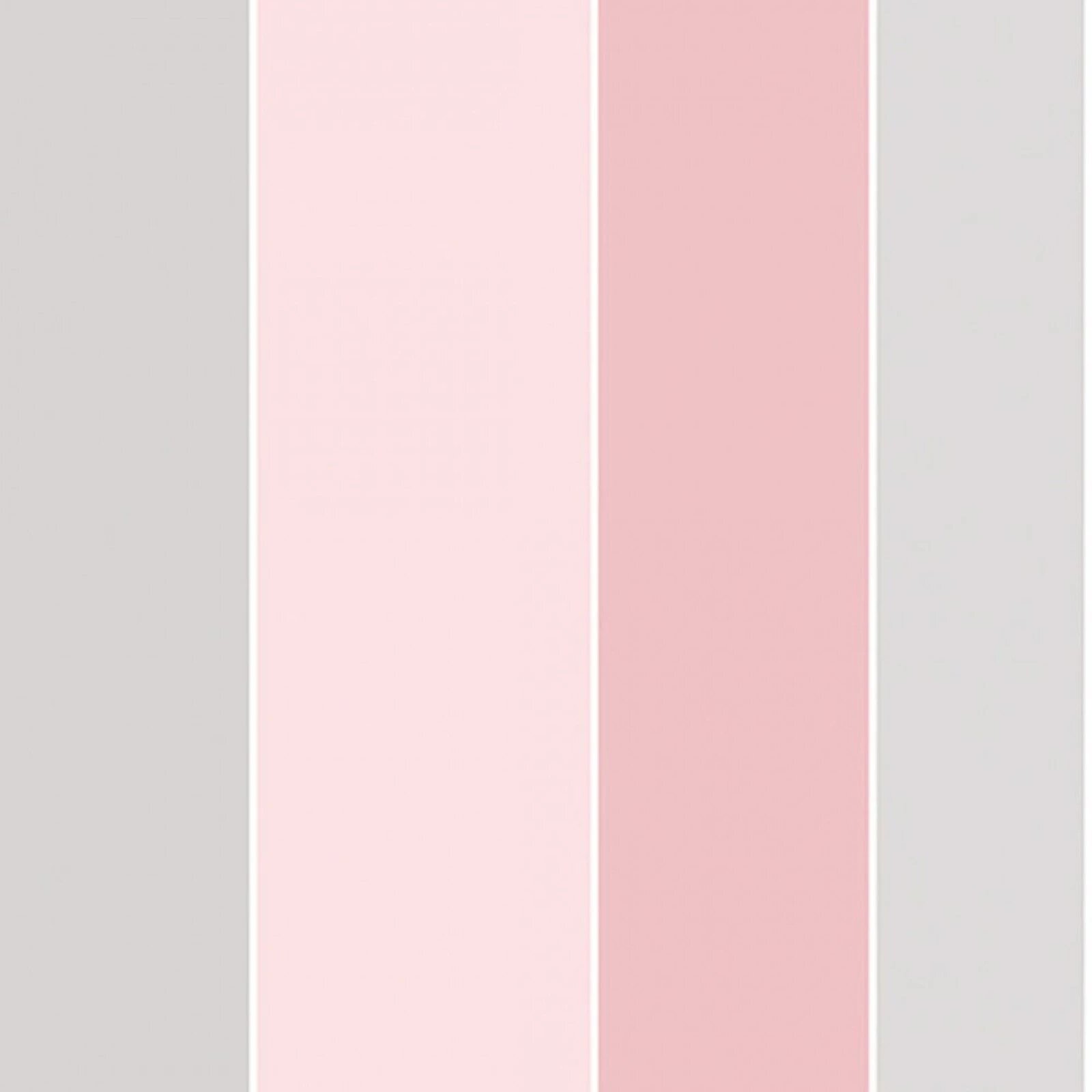 Обои Aura Smart Stripes II G67597; 0,53х10,05 м, винил, цвет розовый