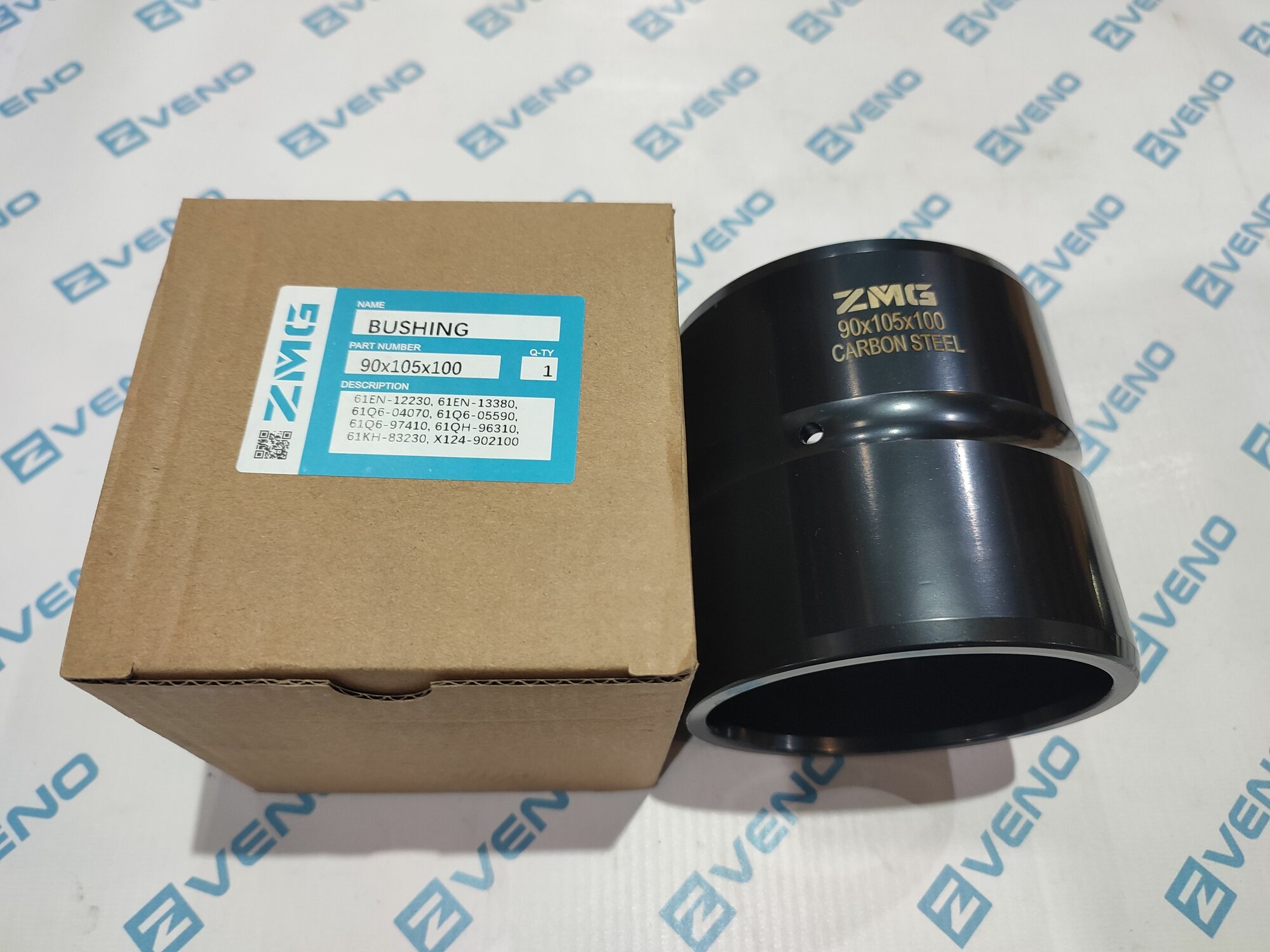 Втулка 90x105x100, 61EN-12230, 61EN-13380, X124-902100 ZMG для экскаватора HYUNDAI R200, R210, R220