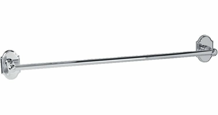 Держатель для полотенец Veragio Stanford VR. STD-7721. CR глянцевый, латунный, держатель для полотенец в ванную, круглый, в стиле ретро