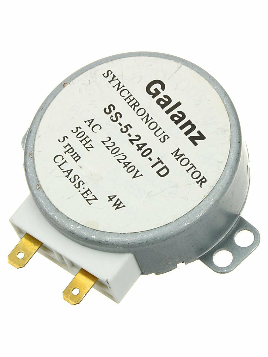 Мотор для СВЧ вал 7мм 220V 4W SS-5-240-TD
