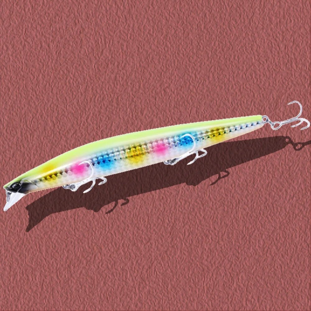 TSUYOKI Minnow 2025, 140 мм, черный, плавающий воблер