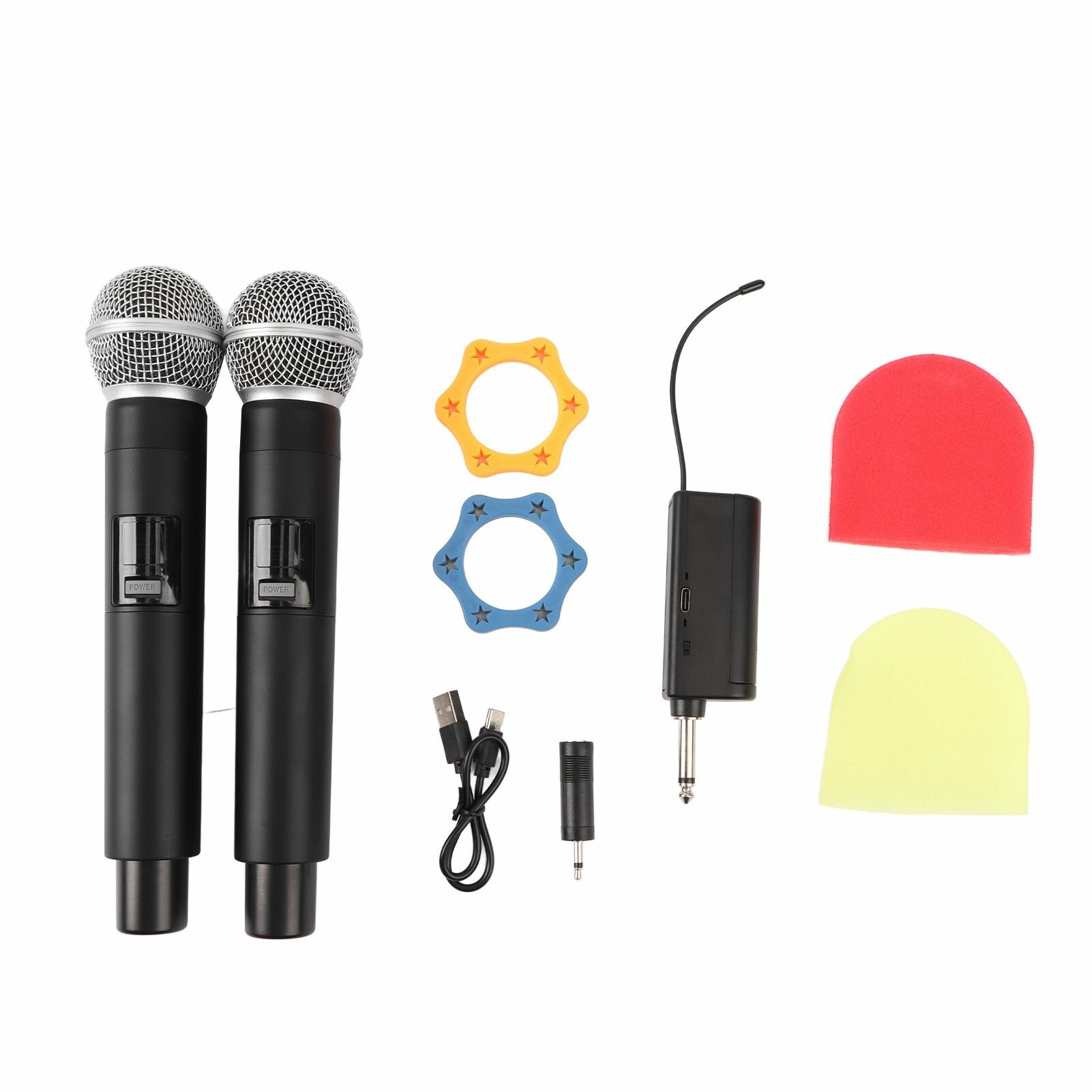 Беспроводной микрофон 1x2 прозрачный