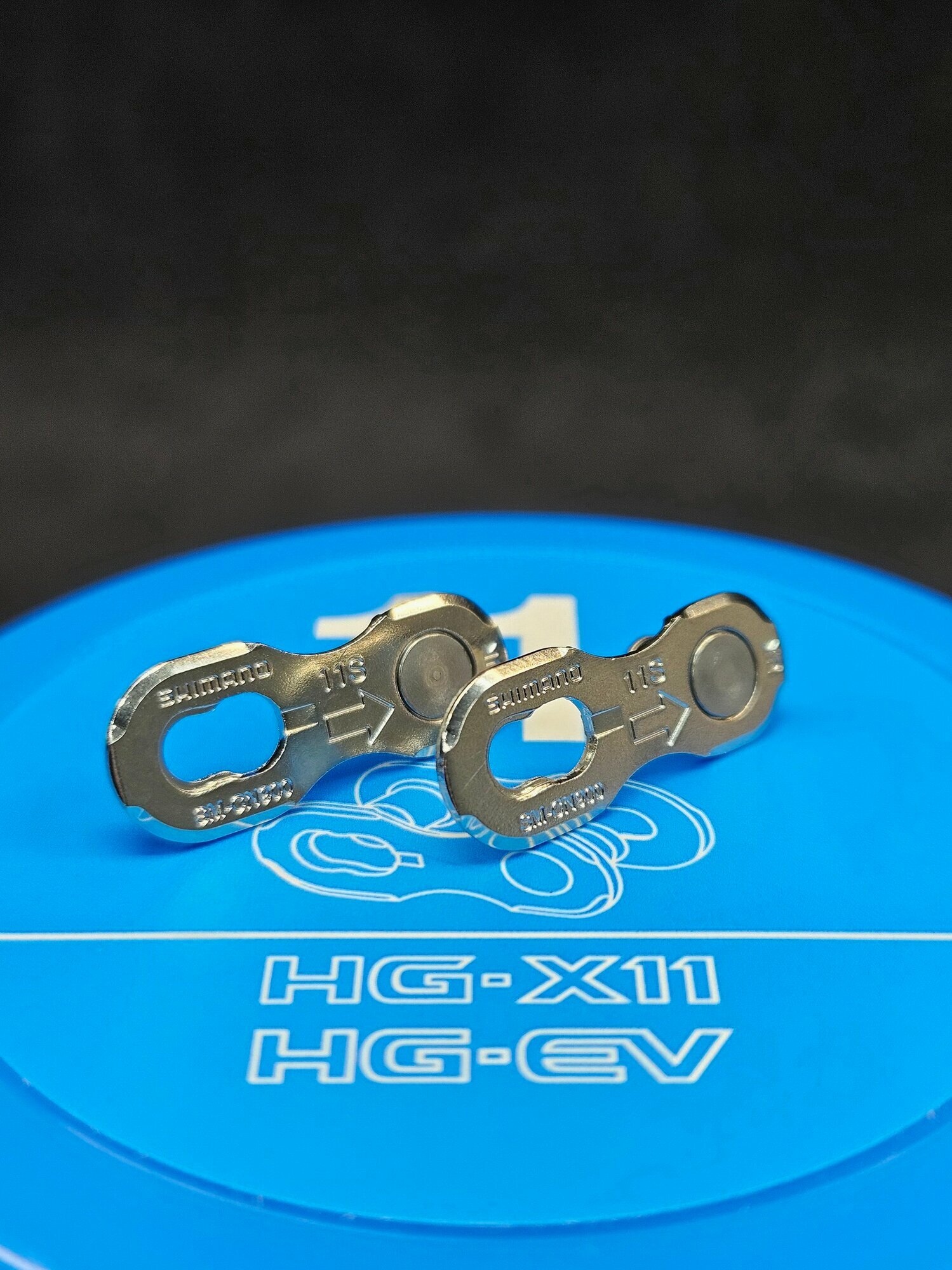 Замочек для цепи Shimano XTR / Dura-Ace, SM-CN900-11, 11 ск, 1 замок в комплекте, серебристый
