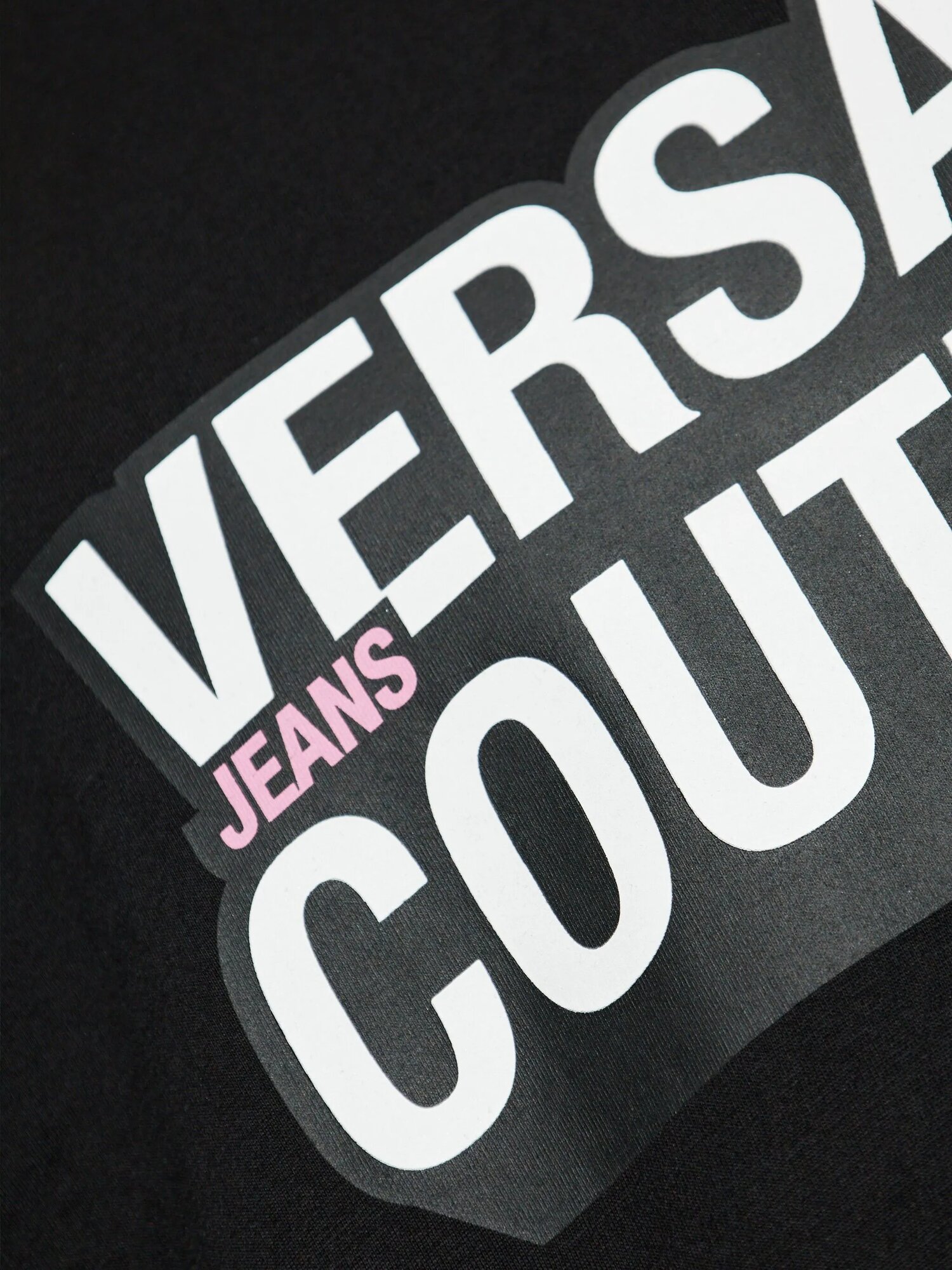 Футболка Versace Jeans Couture, размер S, черный — фото 1