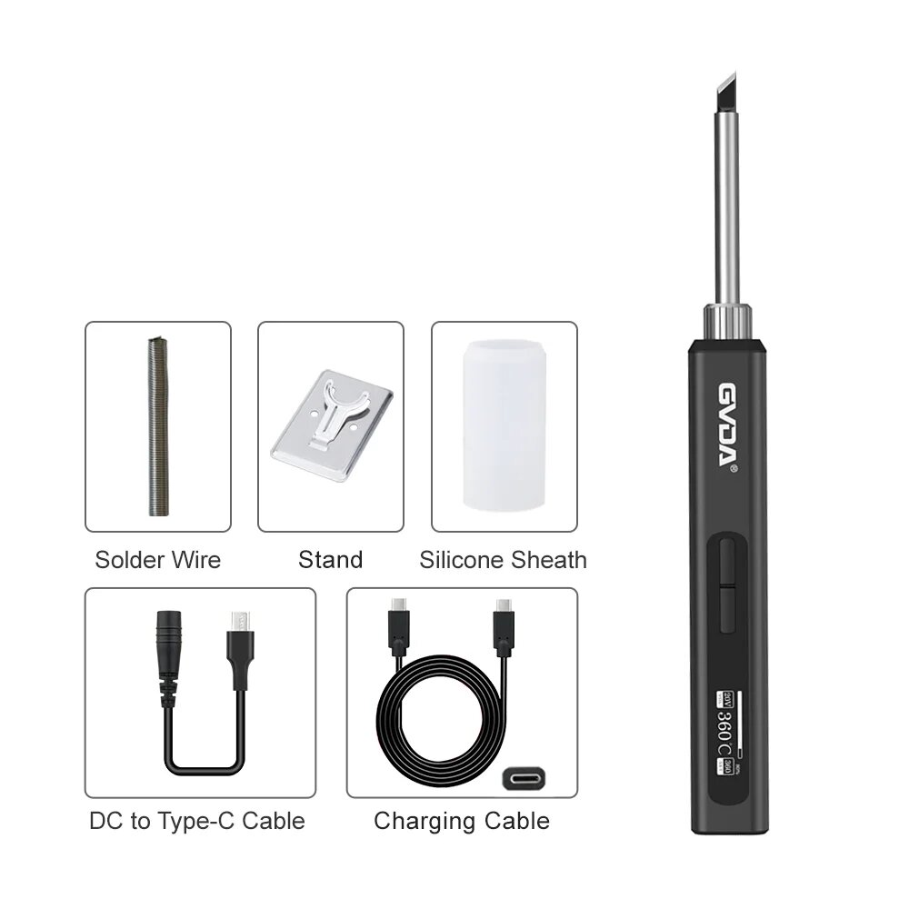 Паяльник GVDA GD300 65 Вт, GD300