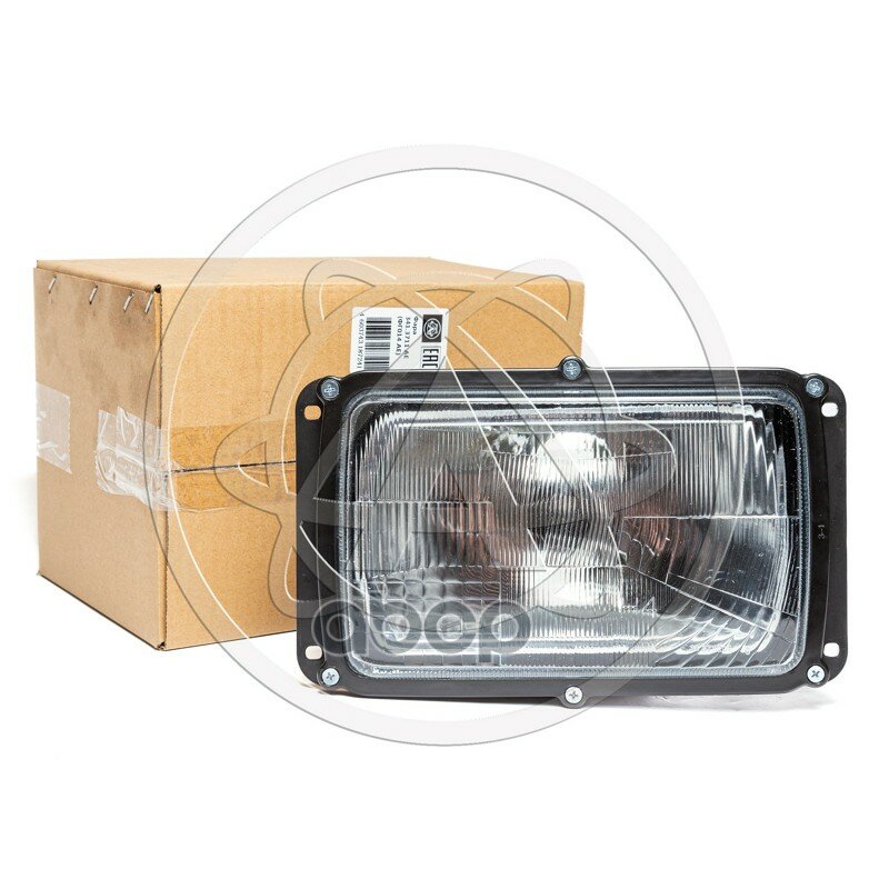 Фара ГАЗ-3102, КАМАЗ, МАЗ, УАЗ-3160 (без лампы) с корректором рифленое стекло AVTOELECTRICA AVTOELECTRICA арт. 341.3711 АЕ