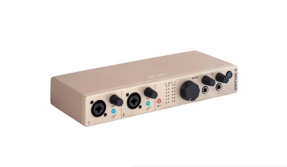 Arturia MiniFuse 4 Champagne - USB Аудиоинтерфейс