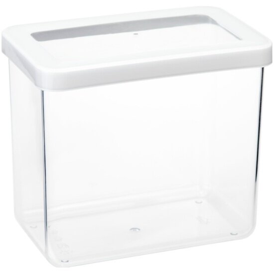 Емкость Idea для сыпучих продуктов степ 1,7л 16х10х14см М 1297 Белый