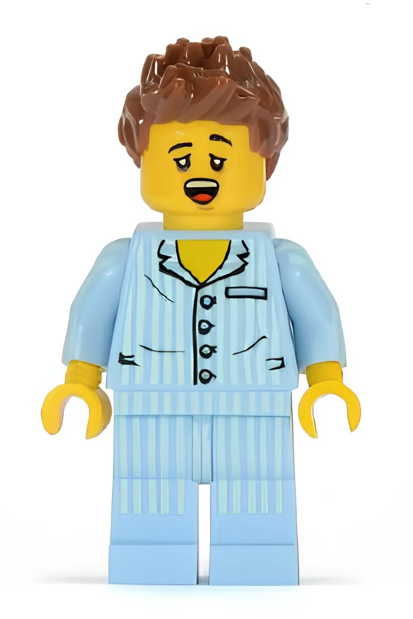 Минифигурка Lego Collectible Sleepyhead, Series 6 col083 U