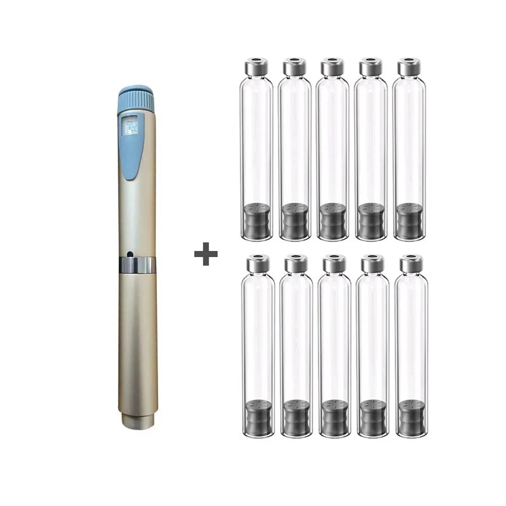 Ручка для тату Magic Pen, цвет 1, 10 флаконов