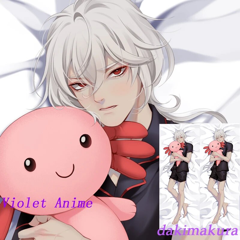 Дакимакура Аниме Дата с Смертью Грим Рипер двухсторонняя наволочка для тела полиэстер/хлопок 50X160cm Peach Skin