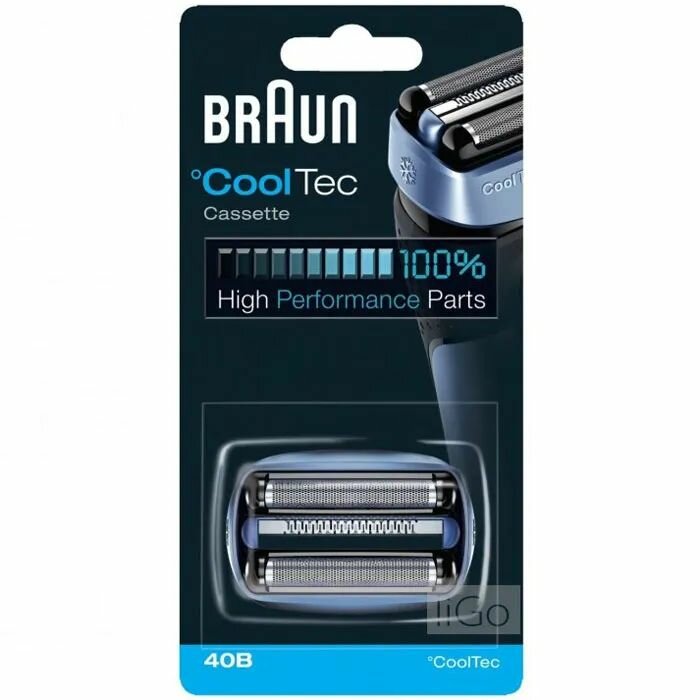Braun Сетка и режущий блок 40B, для электробритв Braun CoolTec.