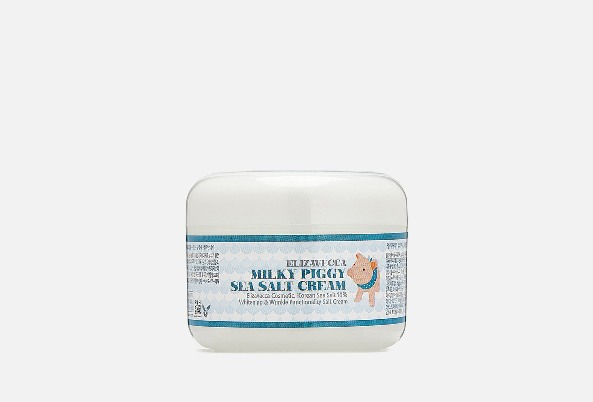 Крем для сияния кожи ELIZAVECCA MILKY PIGGY SEA SALT CREAM