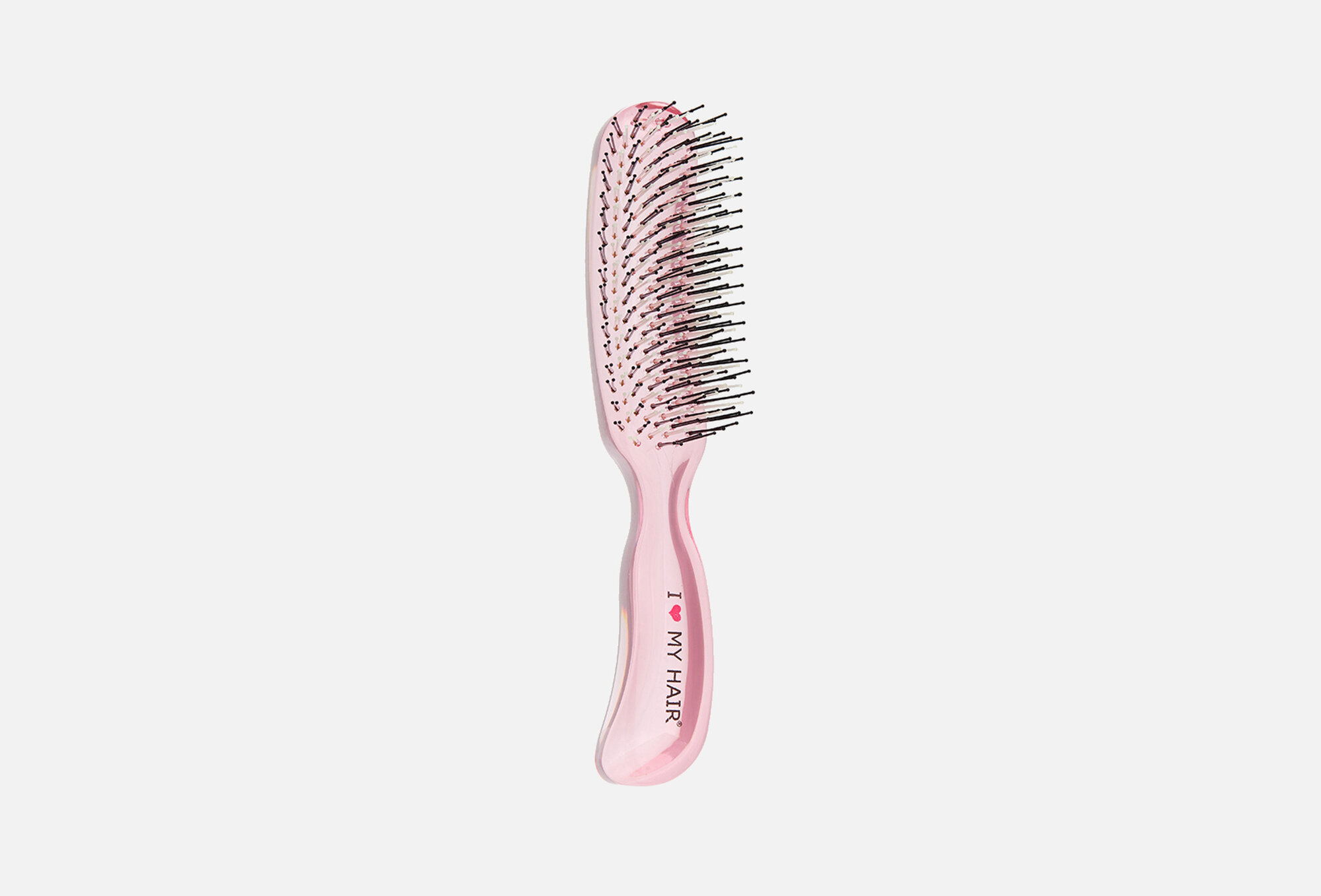 Щетка для волос I LOVE MY HAIR ILMH Aqua Brush 18280SC розовая прозрачная М