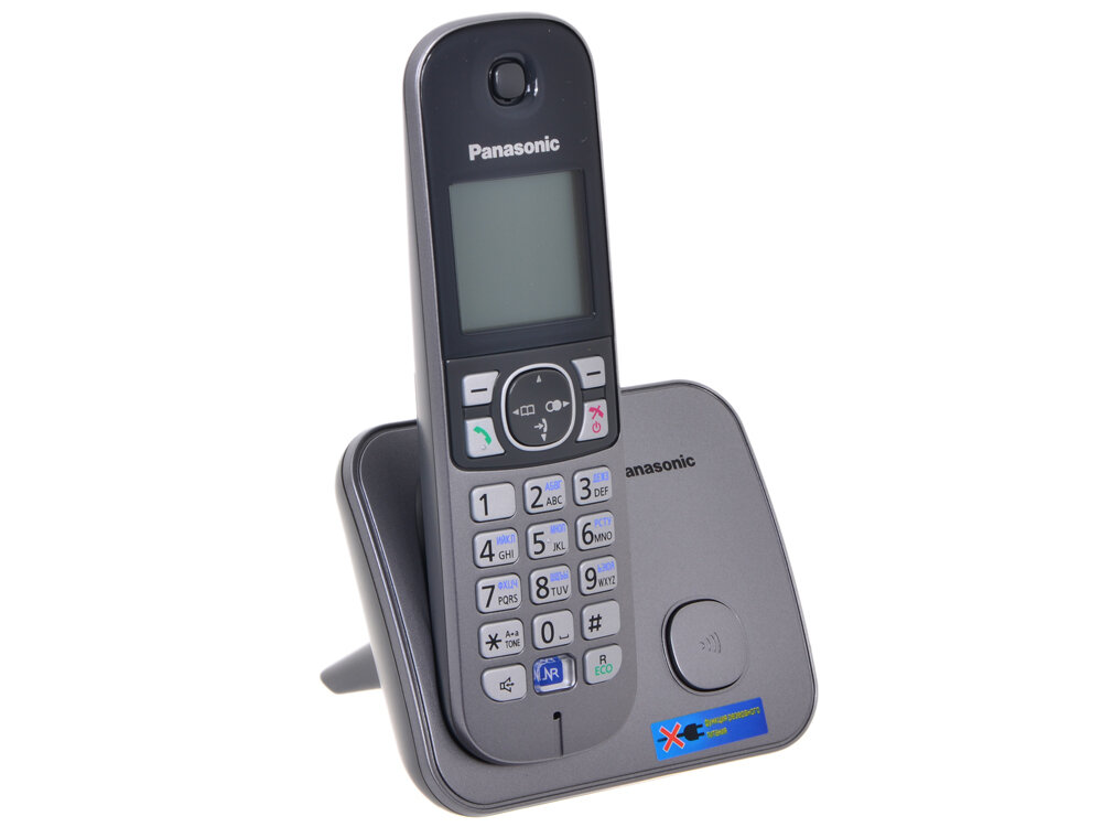 Телефон DECT Panasonic KX-TG6811RUM АОН