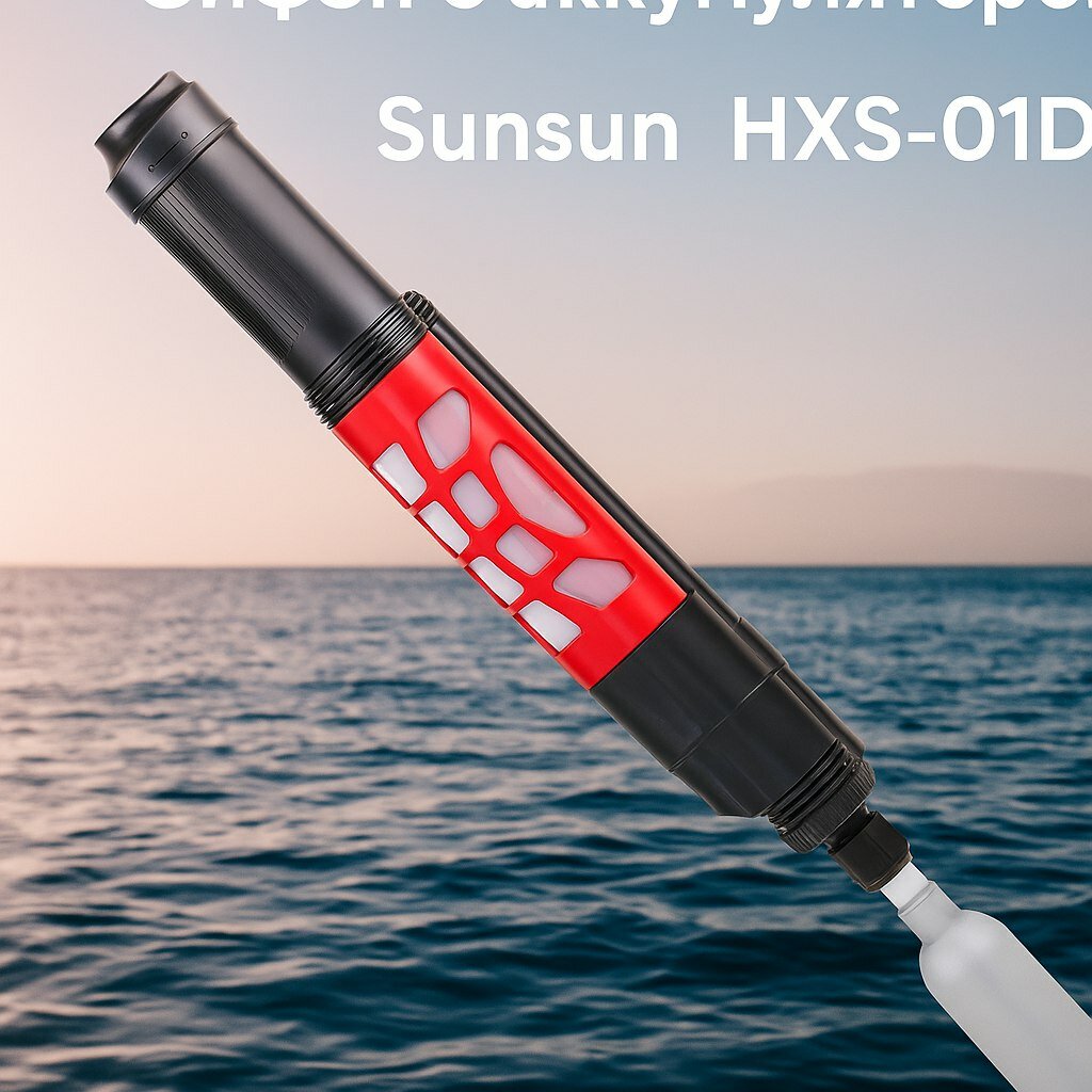 Сифон с аккумулятором Sunsun HXS-01D
