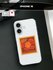 Чехол на Apple iPhone 16 / Айфон 16 с принтом "Тыквенная марка", прозрачный
