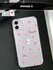 Чехол на Apple iPhone 11 / Айфон 11 с принтом "Romantic 2", прозрачный
