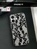 Чехол на Apple iPhone 17 / Айфон 17 с принтом "Черная сетка 2"