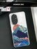 Чехол на Honor 200 / Хонор 200 с принтом "Закат в снежных горах", прозрачный