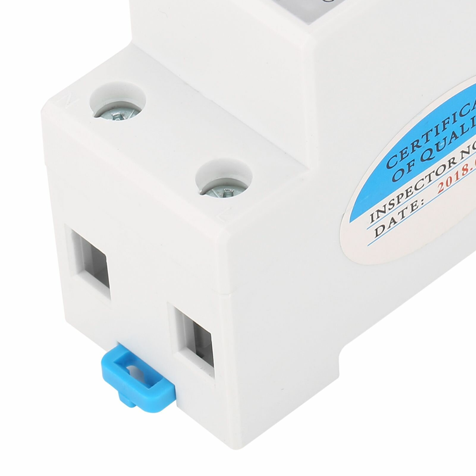 220 В 5 (80) Цифровой 1-фазный 2-проводной 2P Электрический счетчик на DIN-рейку Электронный счетчик кВтч