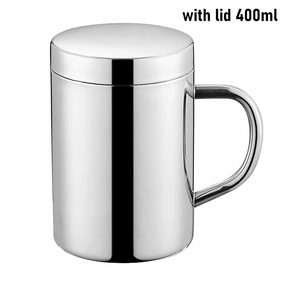 Термокружка из нержавеющей стали 200/300/400 мл with lid 400ml