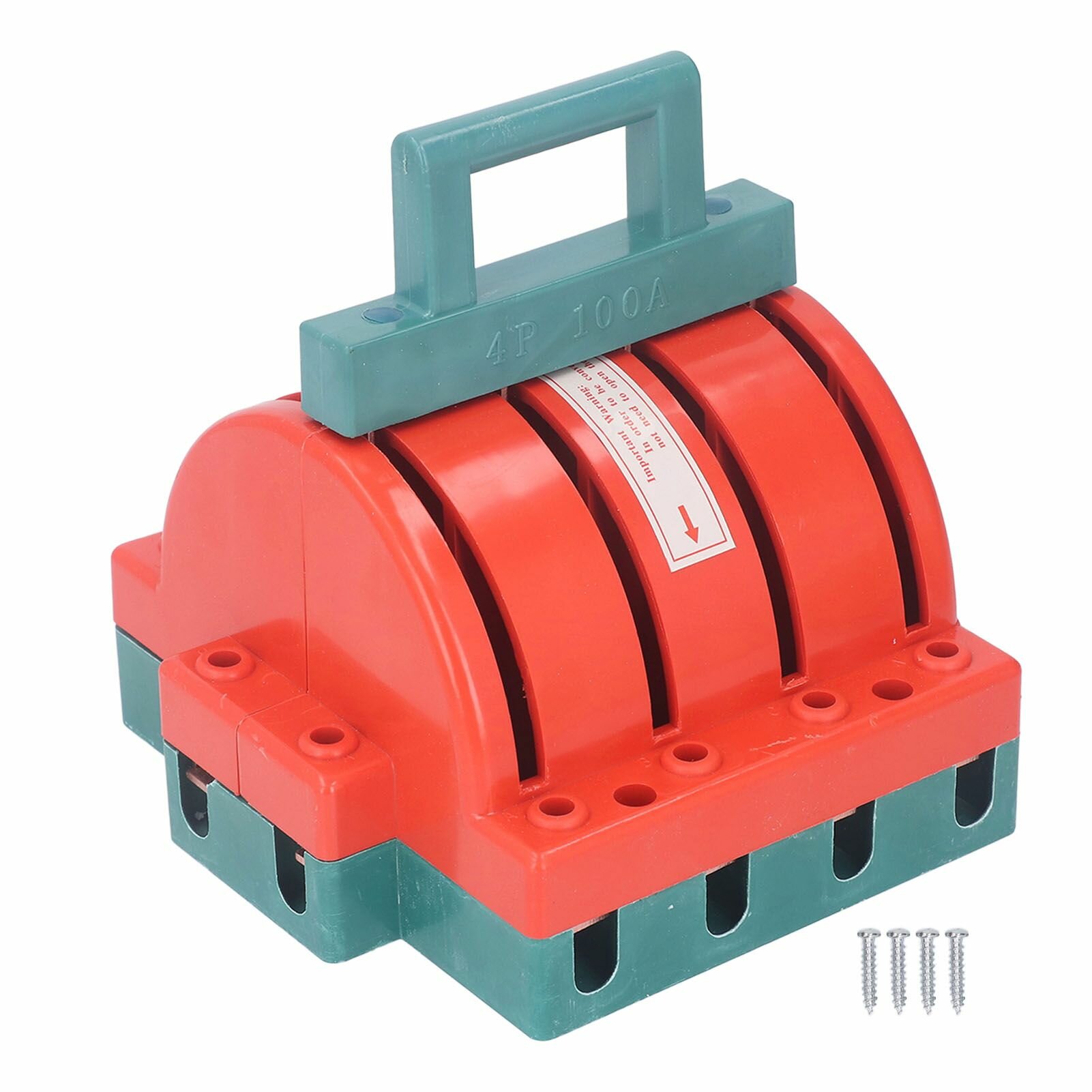 DPDT Изолирующий выключатель питания 4P AC380V 100A Двухполюсный двойной электрический разъединительный ножевой выключатель