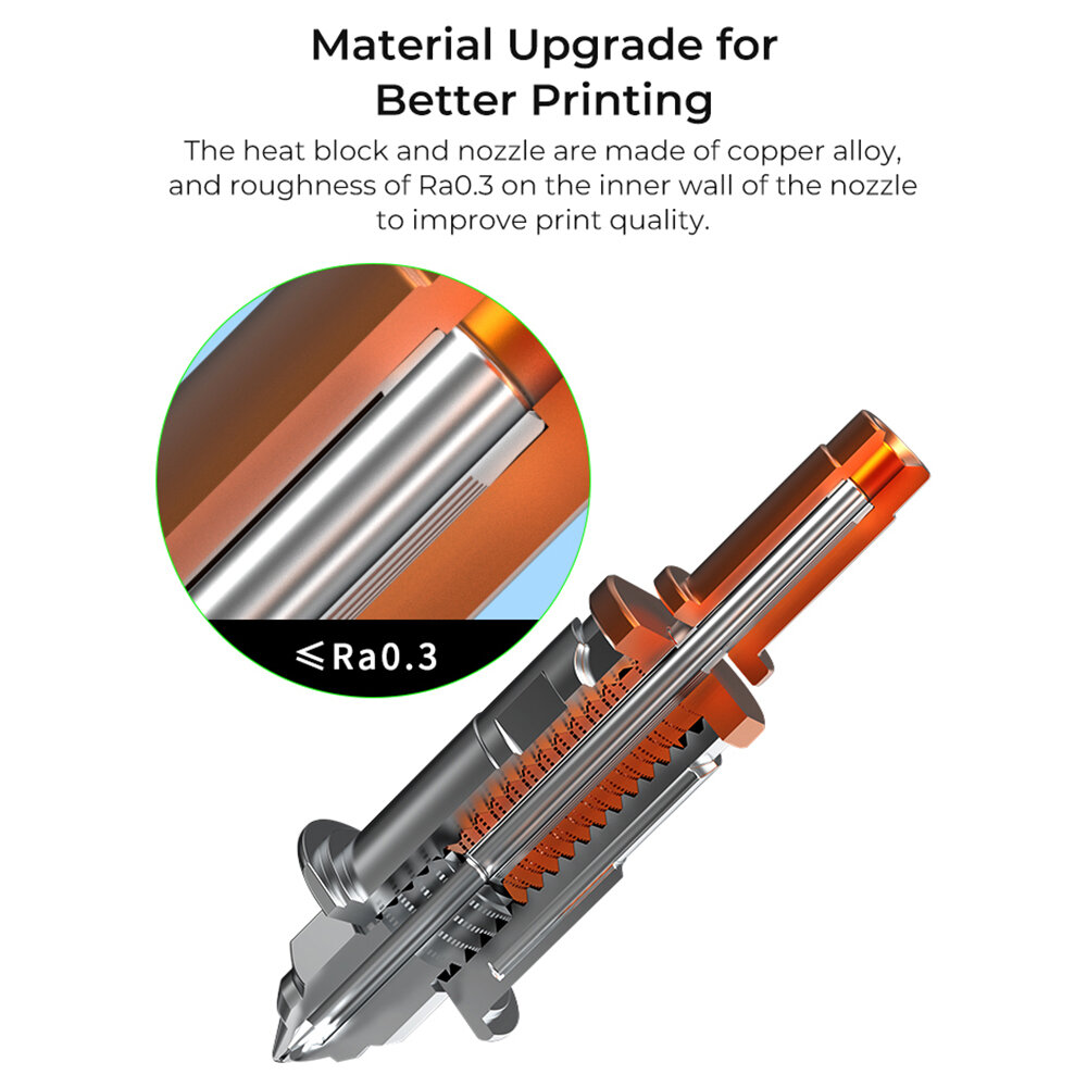 Керамический хотенд Creality Spider с водяным охлаждением, высокая скорость печати, 300 C, совместим с Ender-3/5 и другими моделями