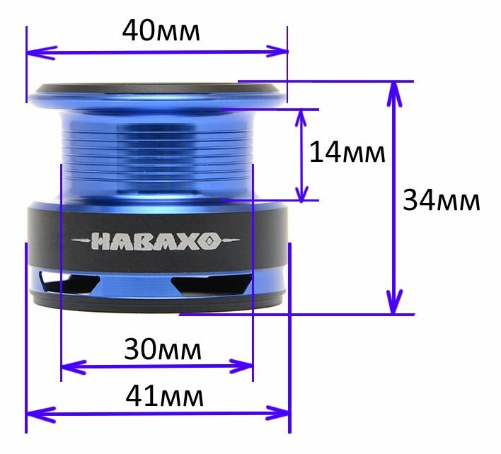 Шпуля катушки навахо 1000, 0,205мм/105м