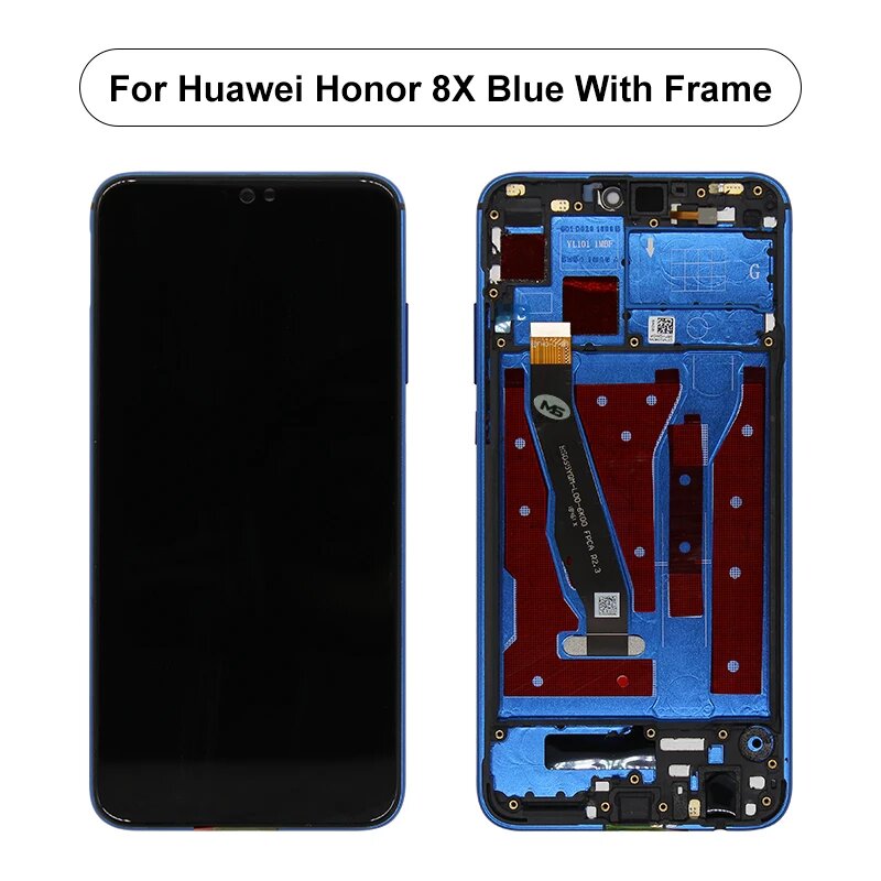 6,5" IPS LCD Экран Для Huawei Honor 8X С Сенсорным Дигитайзером, Совместимый С Моделями JSN-L11 JSN-L21