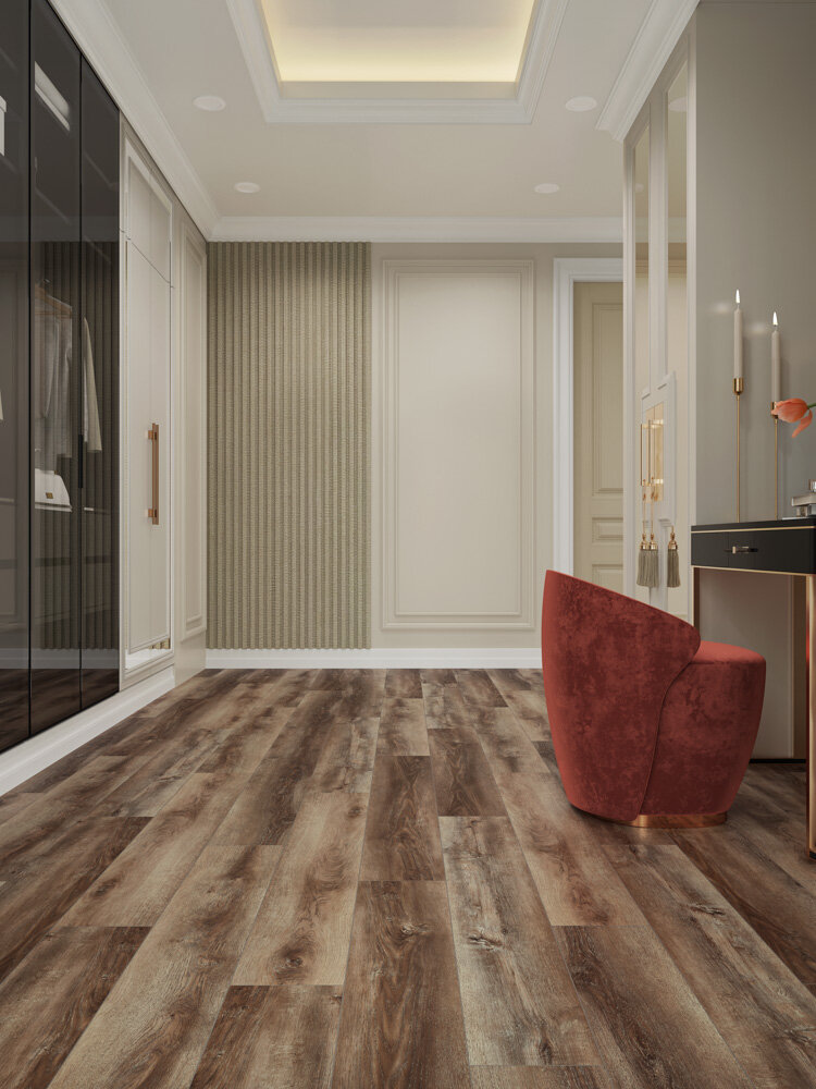 Виниловая плитка SPC CronaFloor Wood 4V Дуб Охрид BD-40029-10 (в уп. 10 шт./2.16 м2)