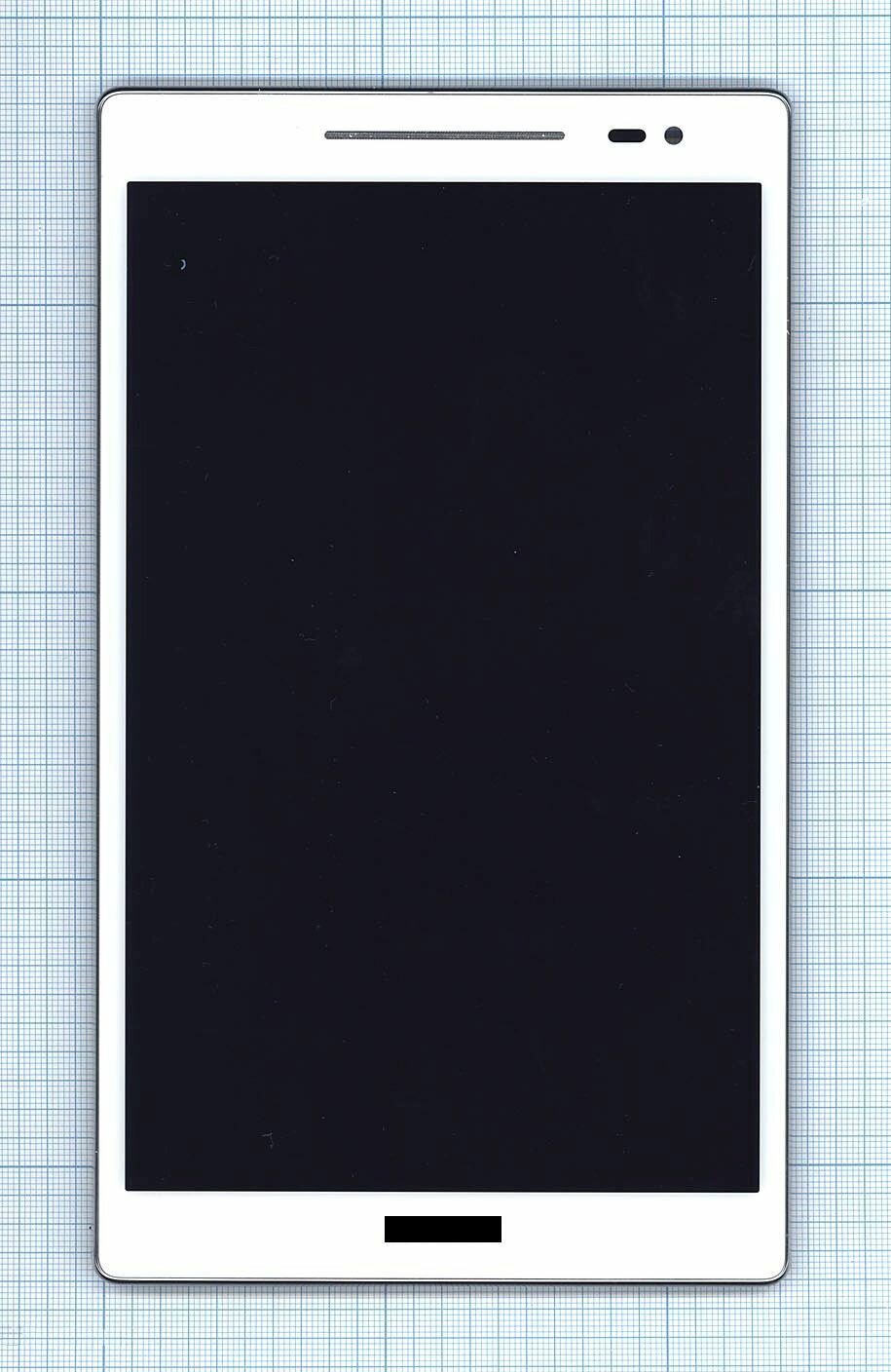 Дисплей (матрица + тачскрин) для ASUS ZenPad 8.0 (Z380KL) белый с рамкой, Диагональ 8.0, 1280x800 (WXGA)