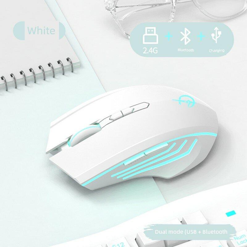 Подходит для ASUS ROG Ice Blade 7, Magic X13, 16, Tianxuan 6/5, беспроводная Bluetooth-мышь, зарядка, для игр,