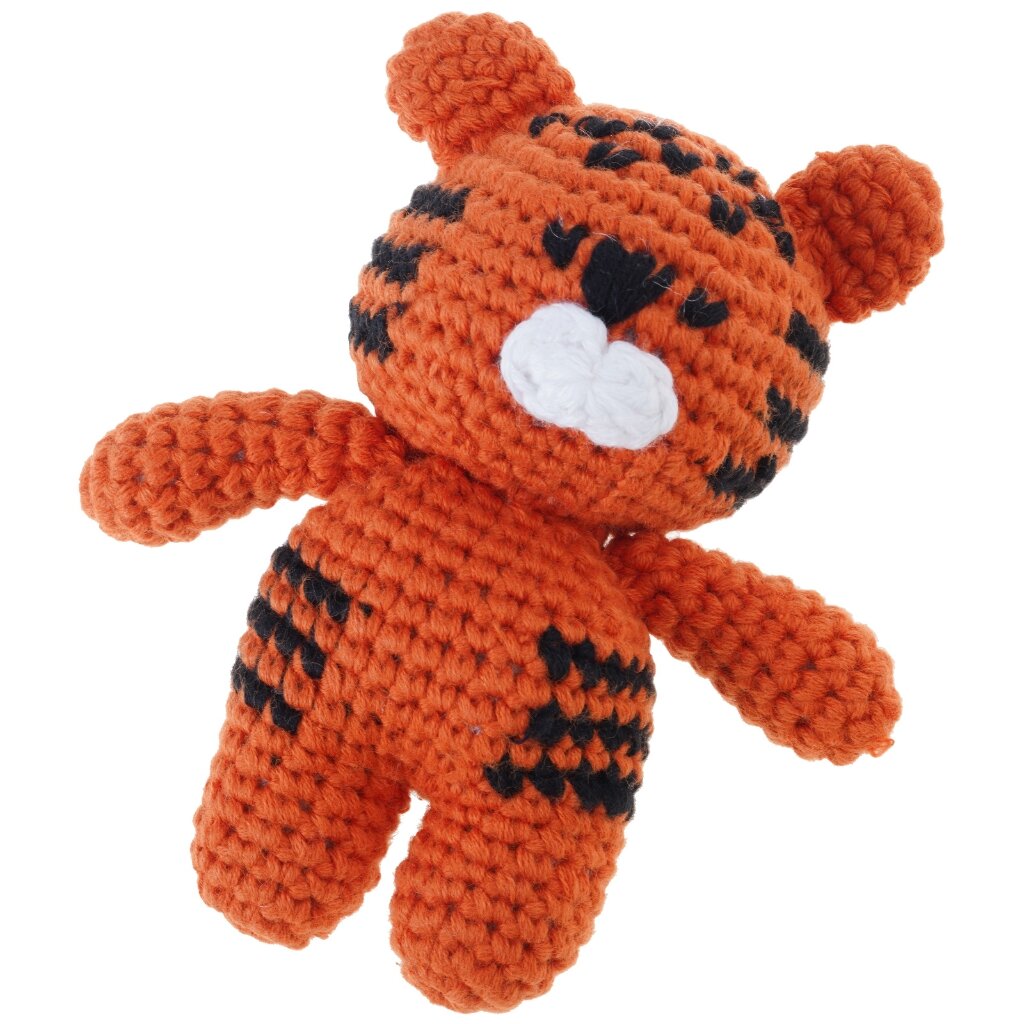 Мягкая вязаная игрушка для девочек на день рождения