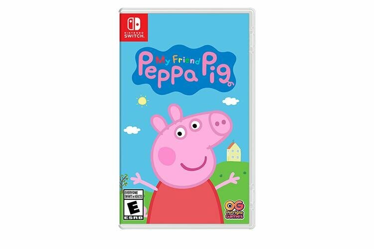 Игра для консоли Nintendo Switch My Friend Peppa Pig, цвет: light blue, развивающая, для детей, веселые приключения