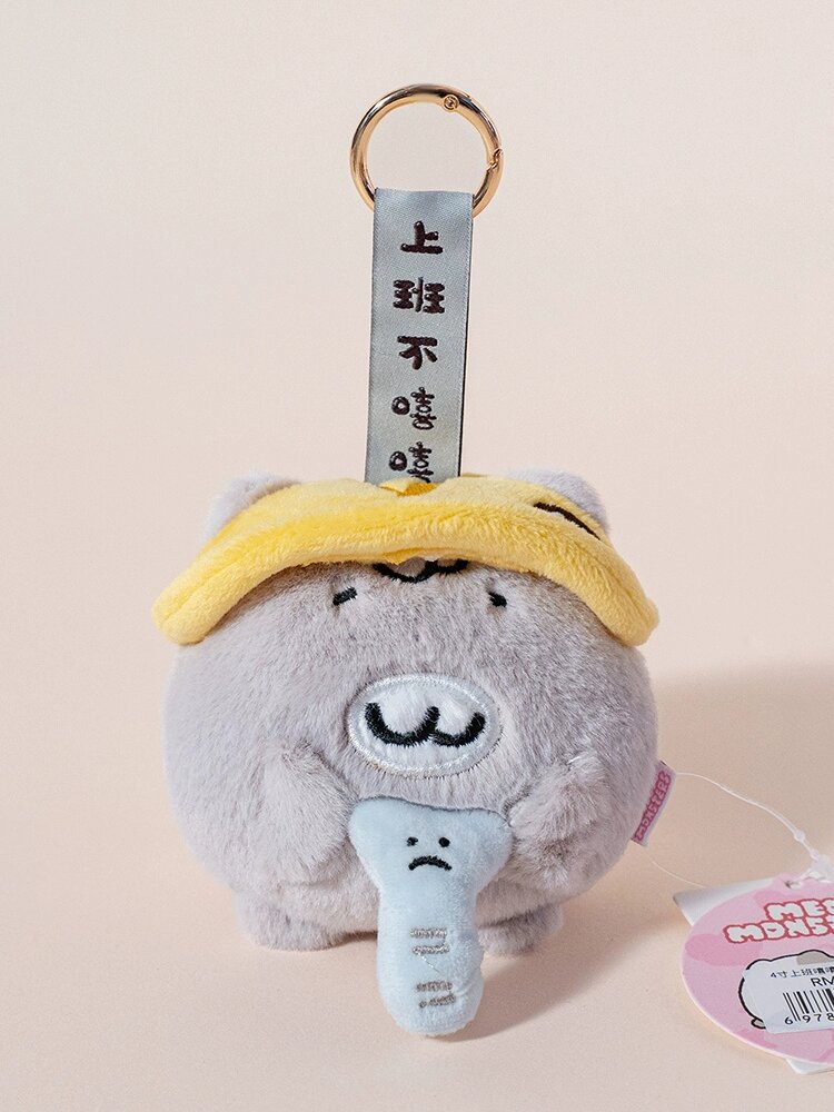 Плюшевая игрушка Youyou Sticky Cat, кукла-подвеска для сумки, брелок, успокаивающая кукла, подарок Подвеска в форме