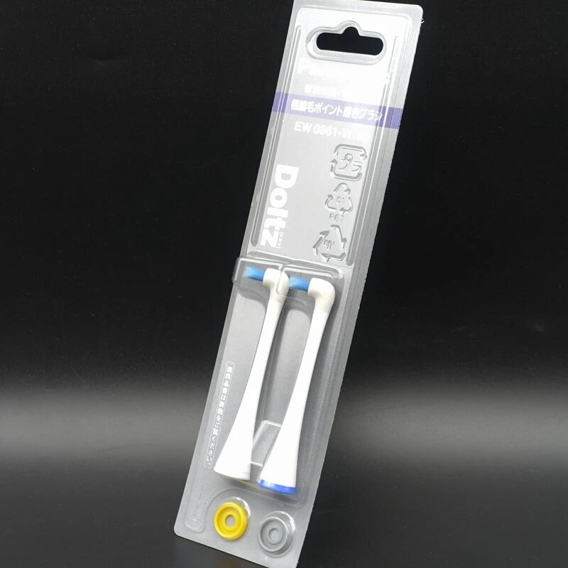 2 шт. EW0861-W насадки для щеток, межзубные насадки для зубной щетки Panasonic EW-DP56 EW-DA51 EW1000 EW-DP54, ирригатор для полости рта