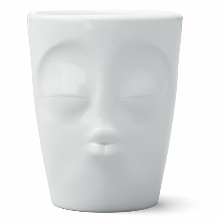 Кружка Tassen Mug with handle Kissing white 01.87.01