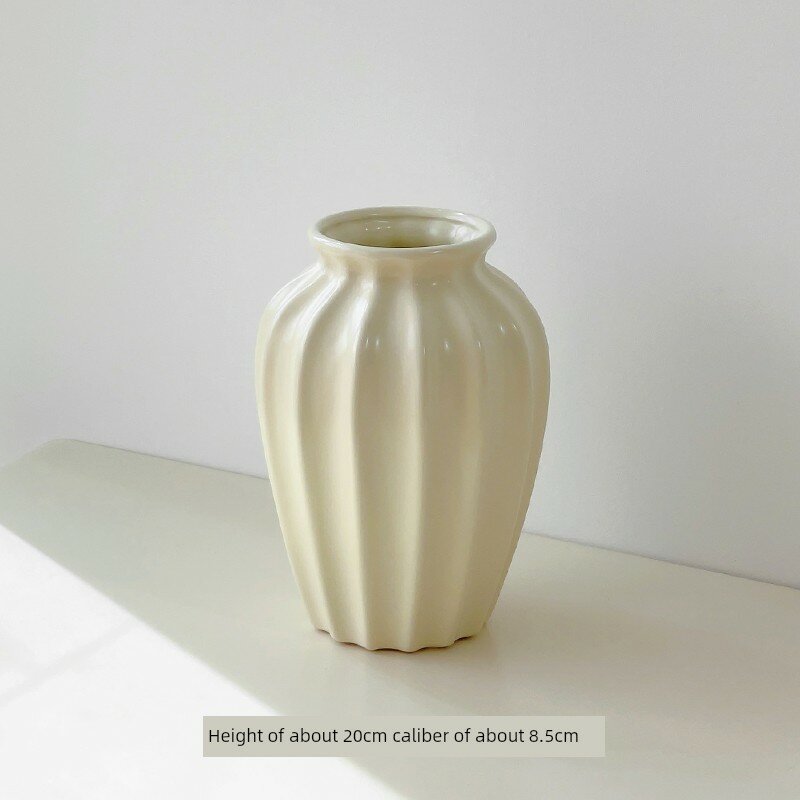 Керамическая ваза во французском стиле с эффектом высокого класса, винтажная цветочная композиция в американском стиле