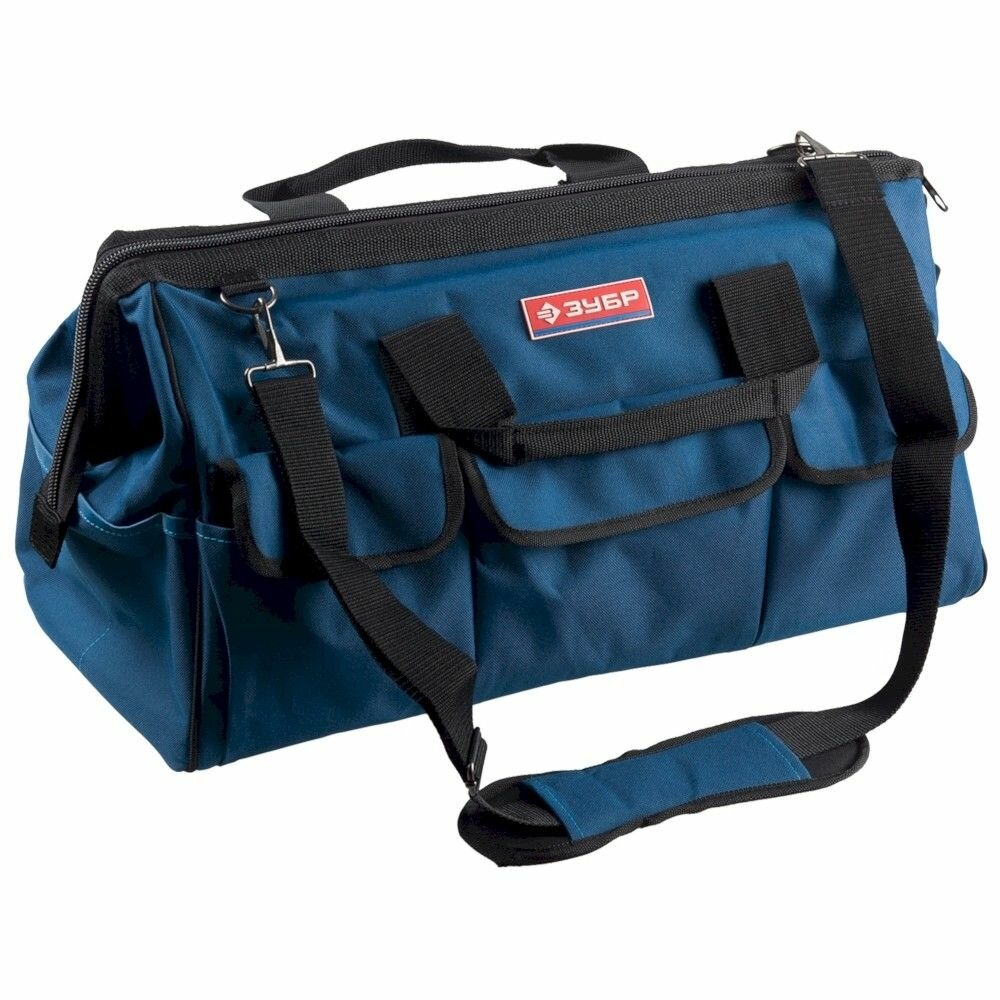 ЗУБР 17 карманов, высота 320 мм, нейлон, сумка для инструмента 38645-21
