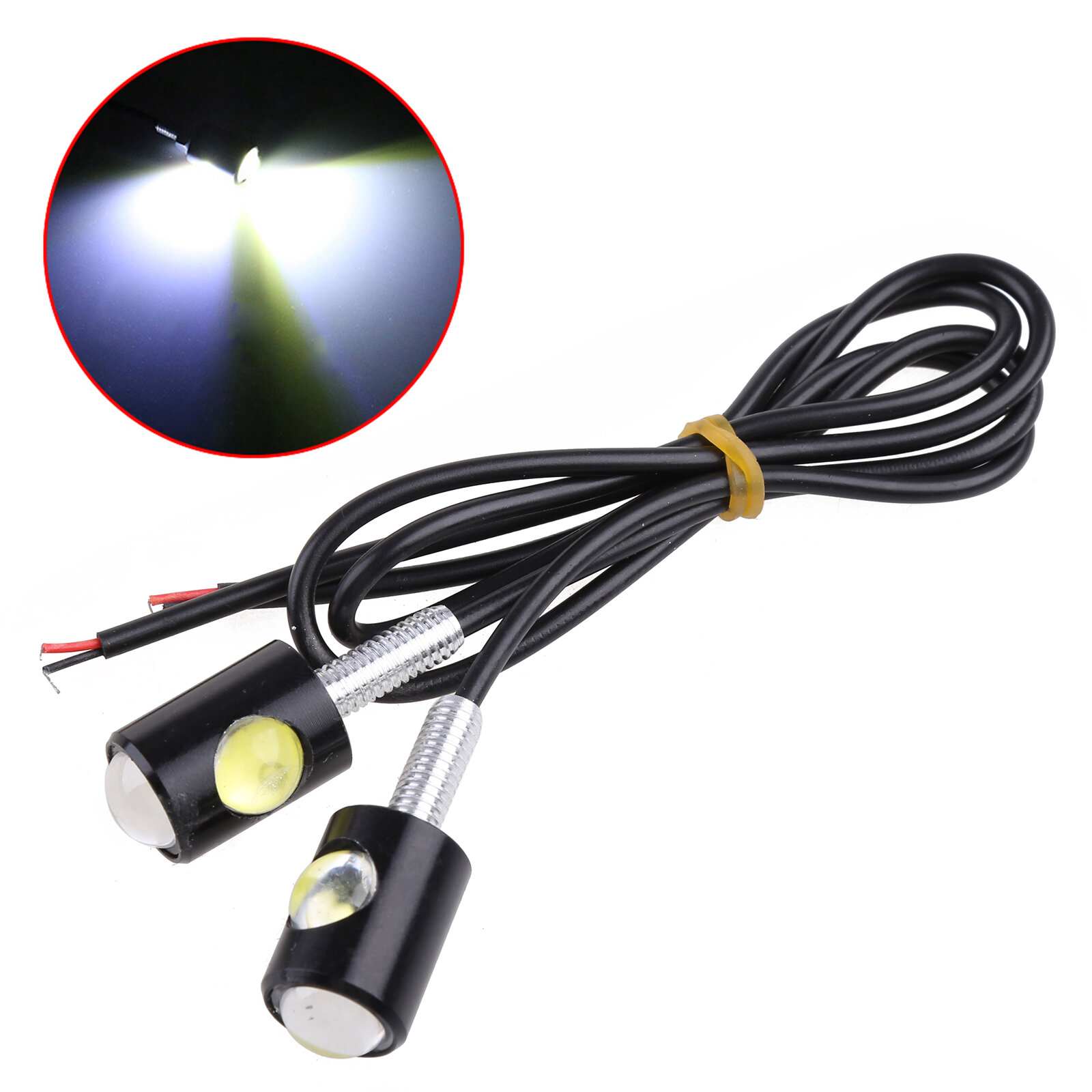 1PAIR High-Brights Motorcycle Led Mini Mine Shape Light Light Light