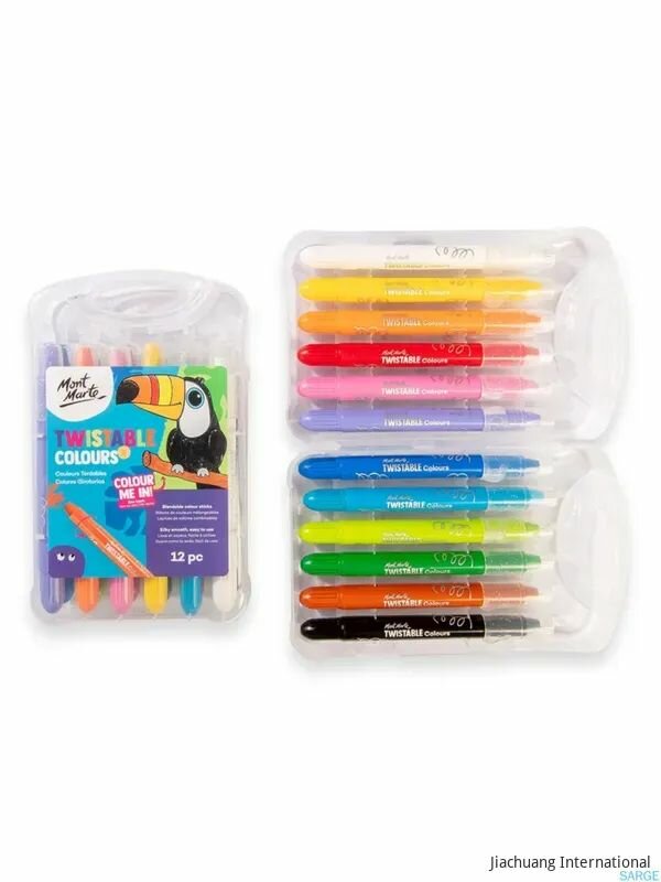 Мягкие карандаши Тукан , набор 12 штук