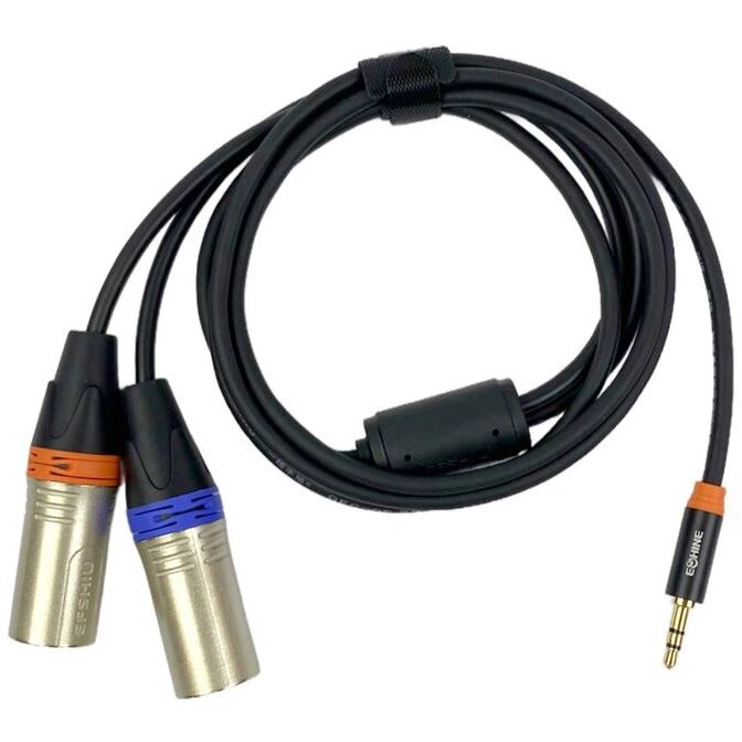 Кабель аудио 1xMini Jack - 2xXLR E-Shine ES-8333 1.5m