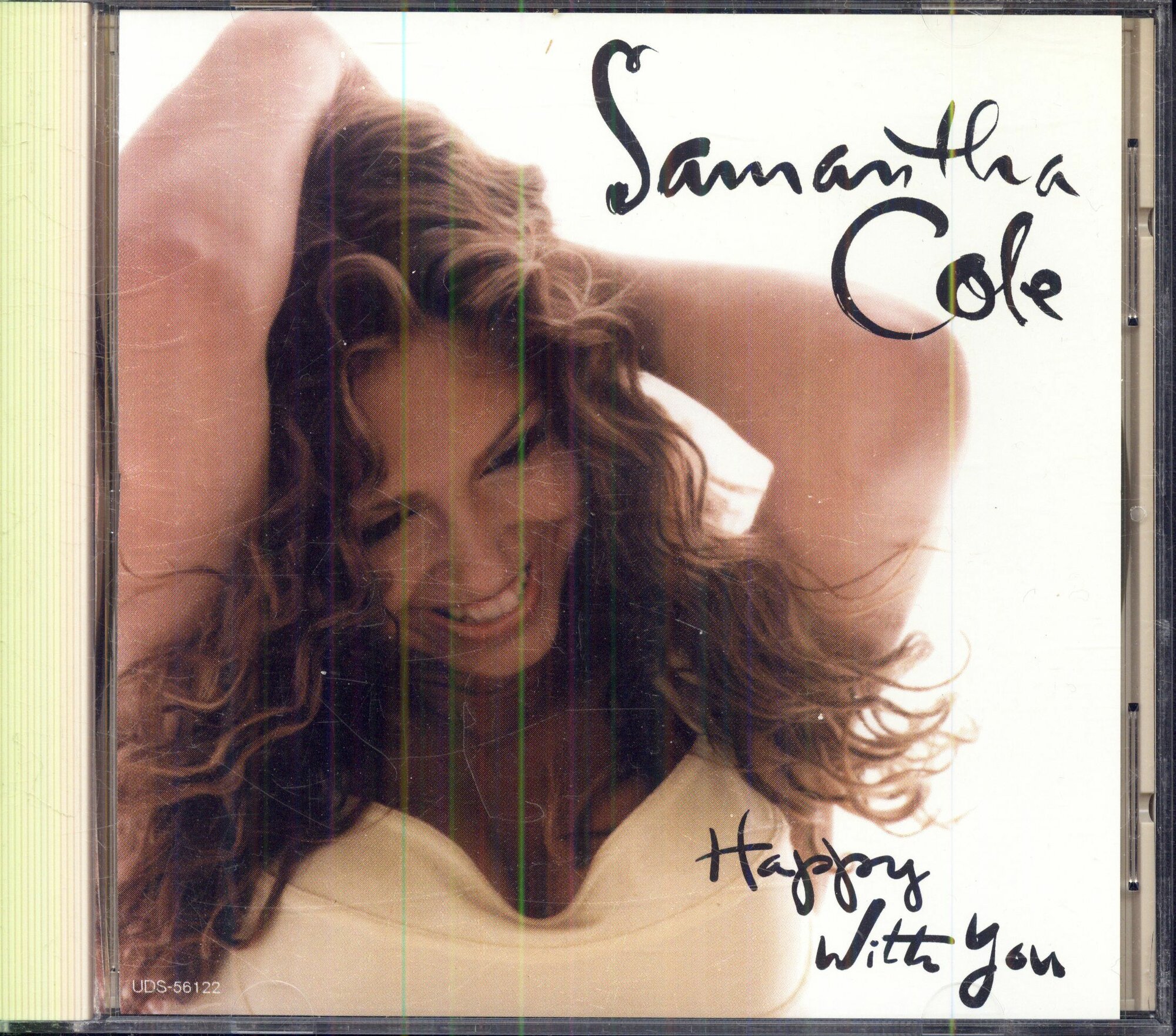 Samantha Cole. Happy With You (US, Universal Records, UDS-56122, Single, 1997) CD диск